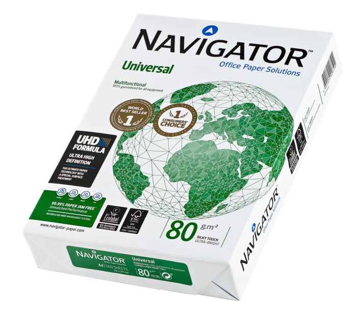 Hartie Copiator A4, 80g, Navigator Universal | Papetti